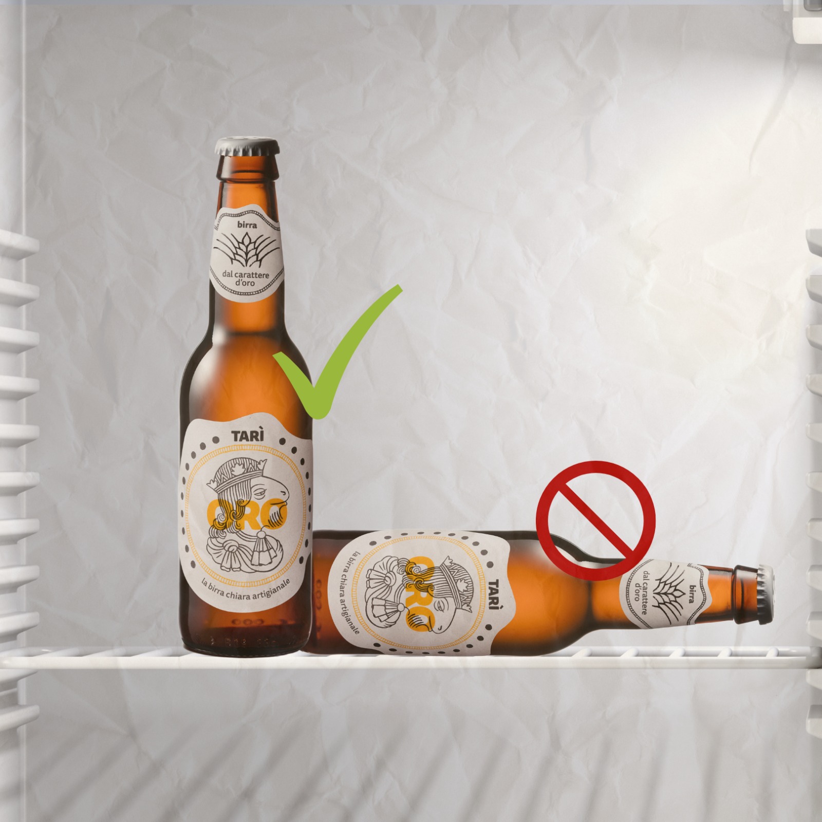 4 regole (dal carattere) d'oro per conservare la tua birra - Birra Tarì